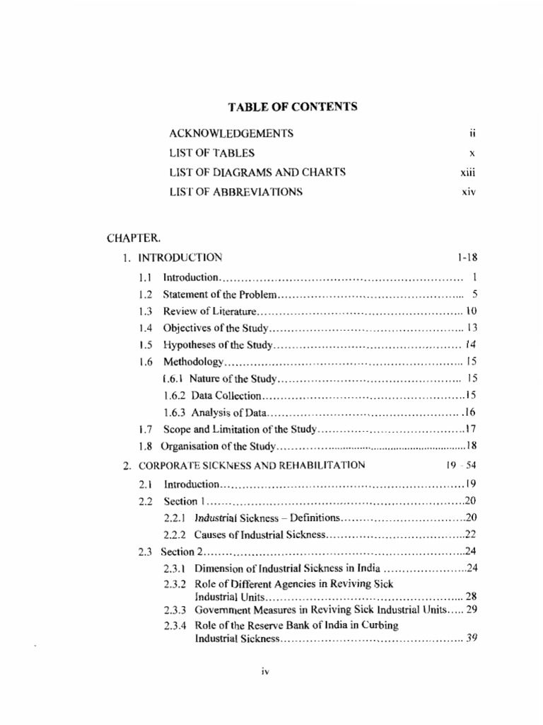 05 - Table of Contents | PDF | Economies | Finance (General)