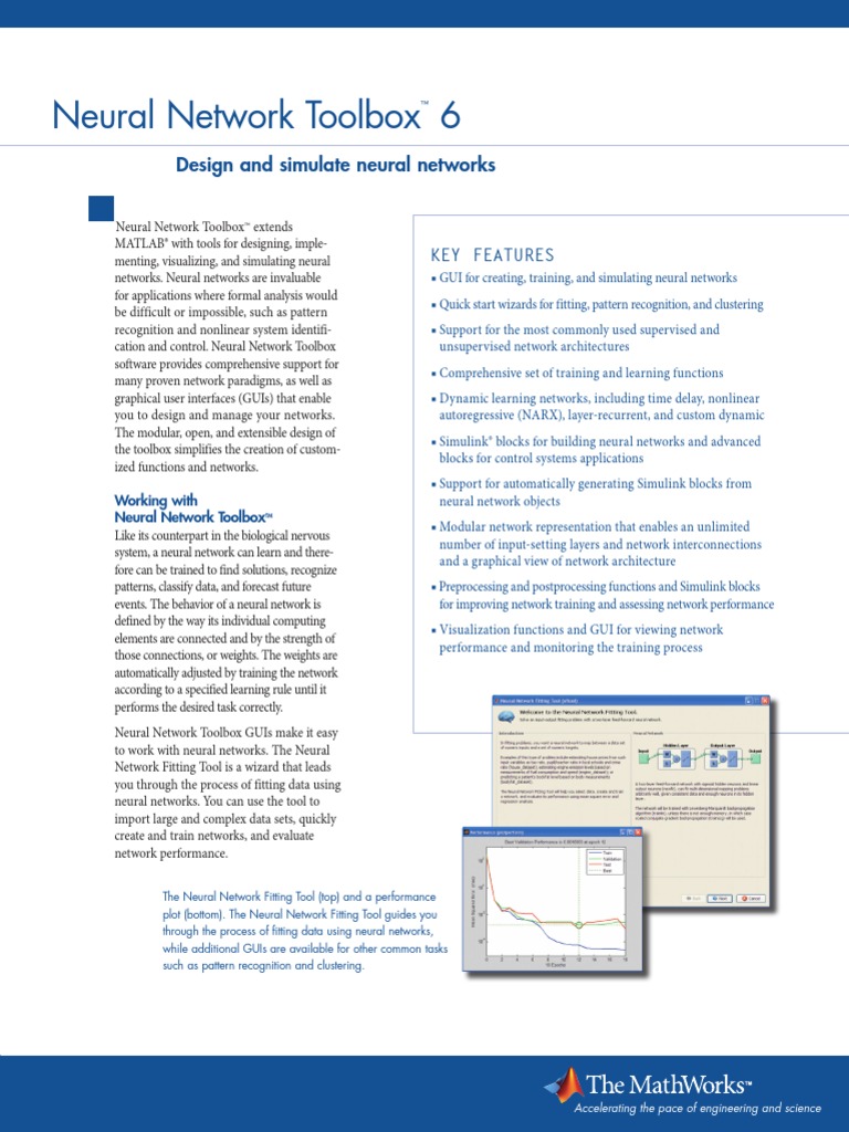 Neural Network Toolbox 6: Design and Simulate Neural Networks | PDF | Artificial Neural Network ...
