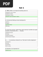 100 Geography Quiz Questions & Answers | PDF | Earth | Atmosphere Of Earth