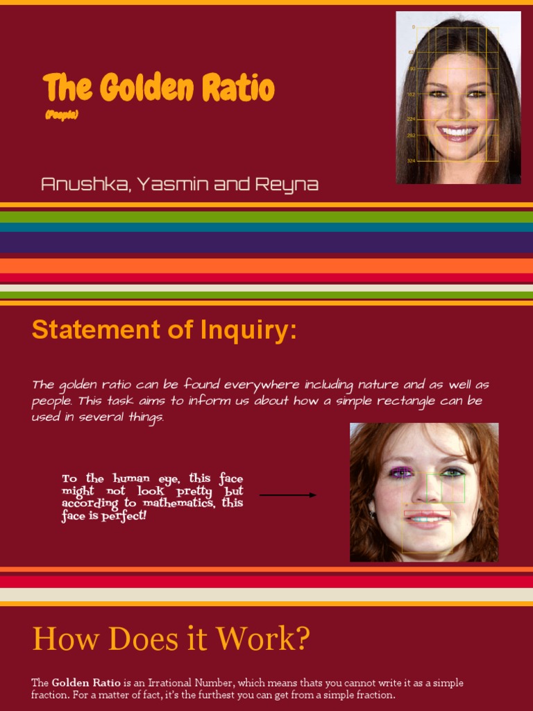 Golden Ratio - People | PDF | Ratio | Numbers
