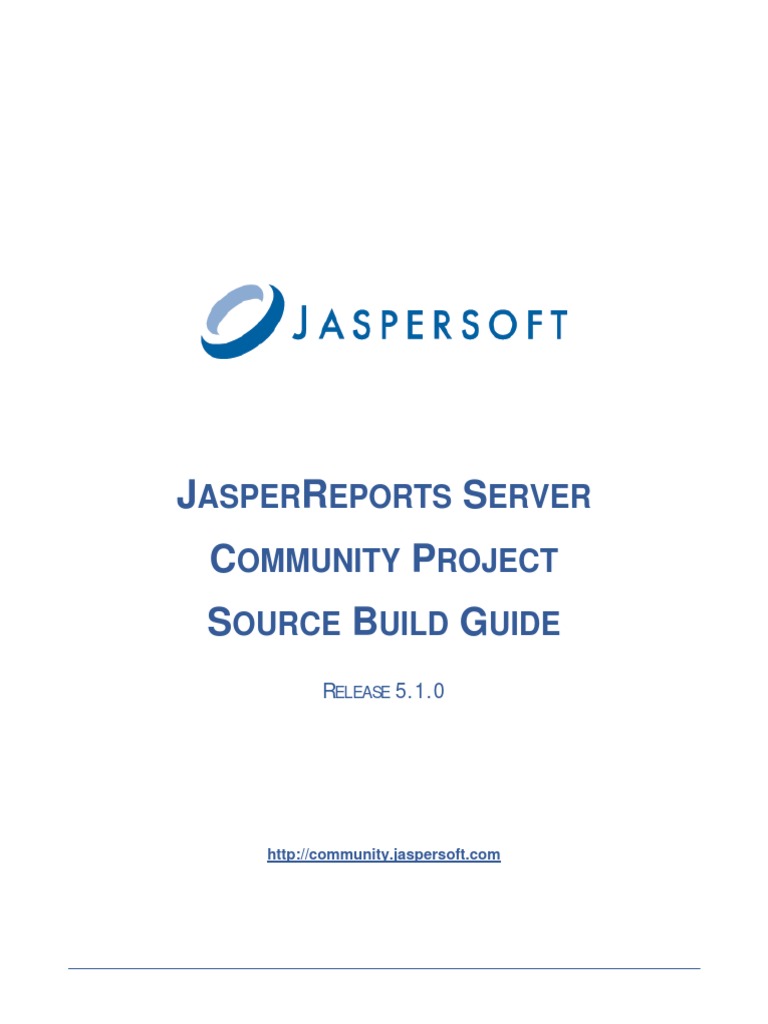 Jasperreports Server CP Source Build Guide 1 | PDF | Business ...