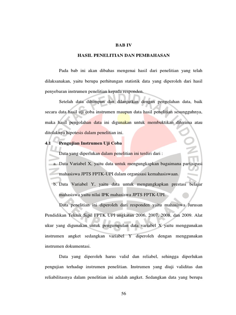 BAB 4 Hasil Penelitian Dan Pembahasan | PDF