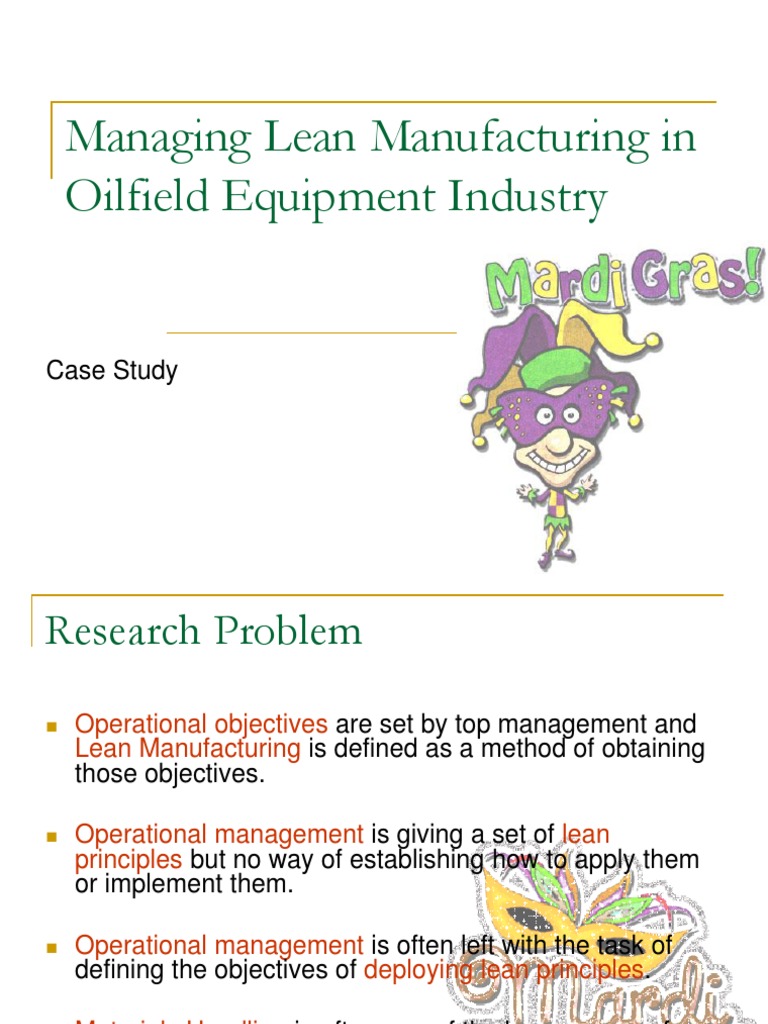 Lean Manufacturing Case Study | Download Free PDF | Lean Manufacturing ...