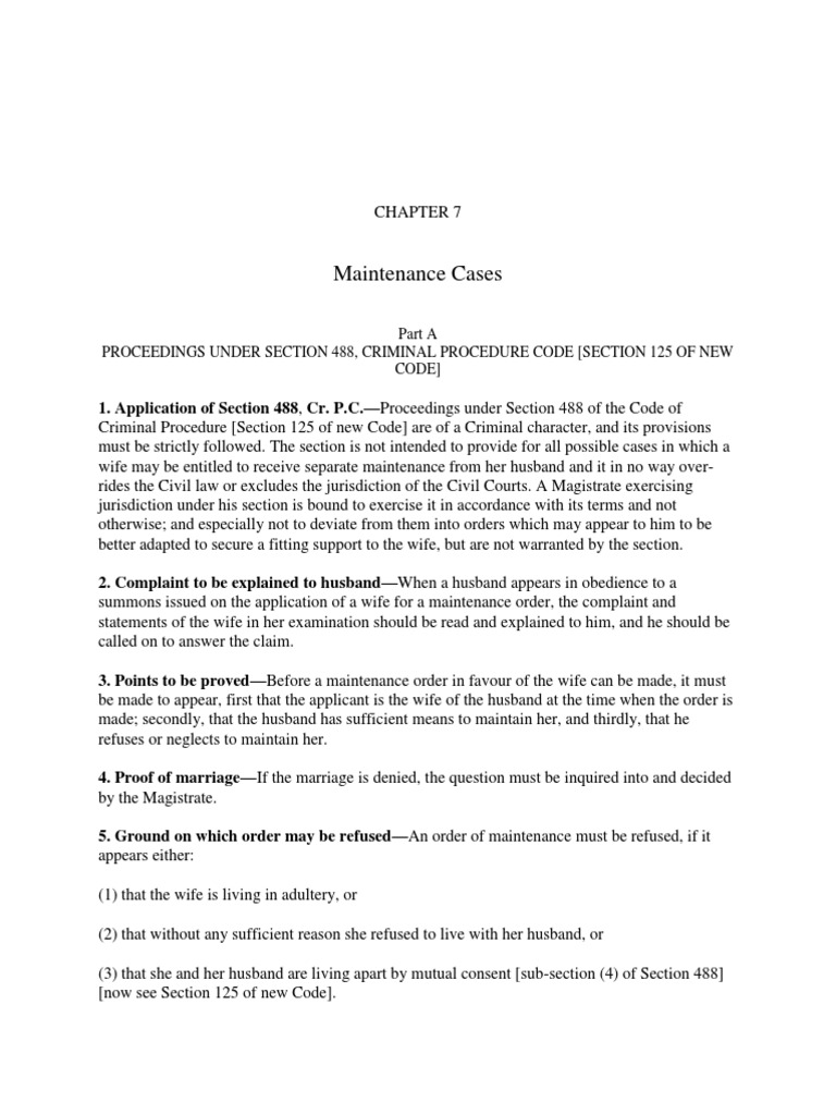 CourtRuleFile - 3987DD3D CRPC Sec 125 | PDF | Criminal Procedure In South Africa | Summons