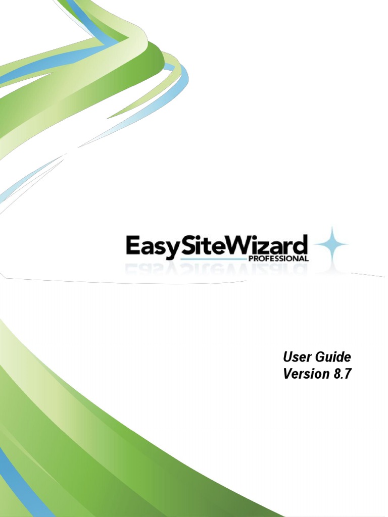 Easy Site Wizard Professional User Guide | Websites | Search Engine ...