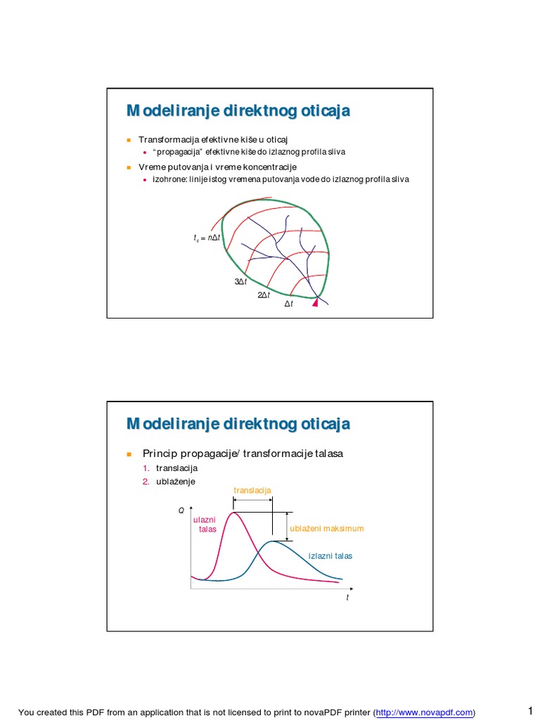 Hidrologija I Hidromehanika | PDF