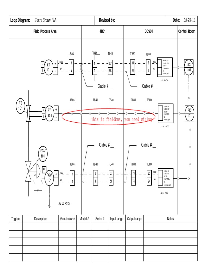 Visio Loop Diagram Cascade Loop | PDF | Electrical Engineering ...