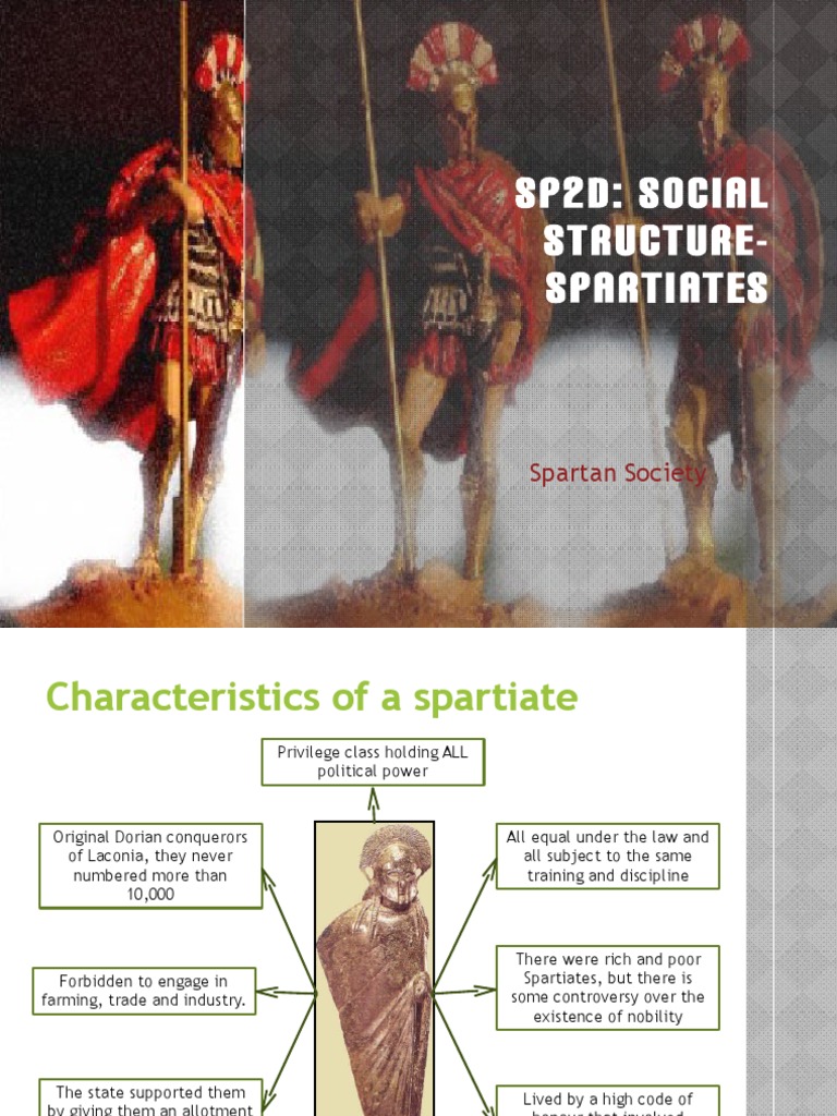 SP2d Social Structure - Spartiates | PDF | Sparta | Ancient Greece