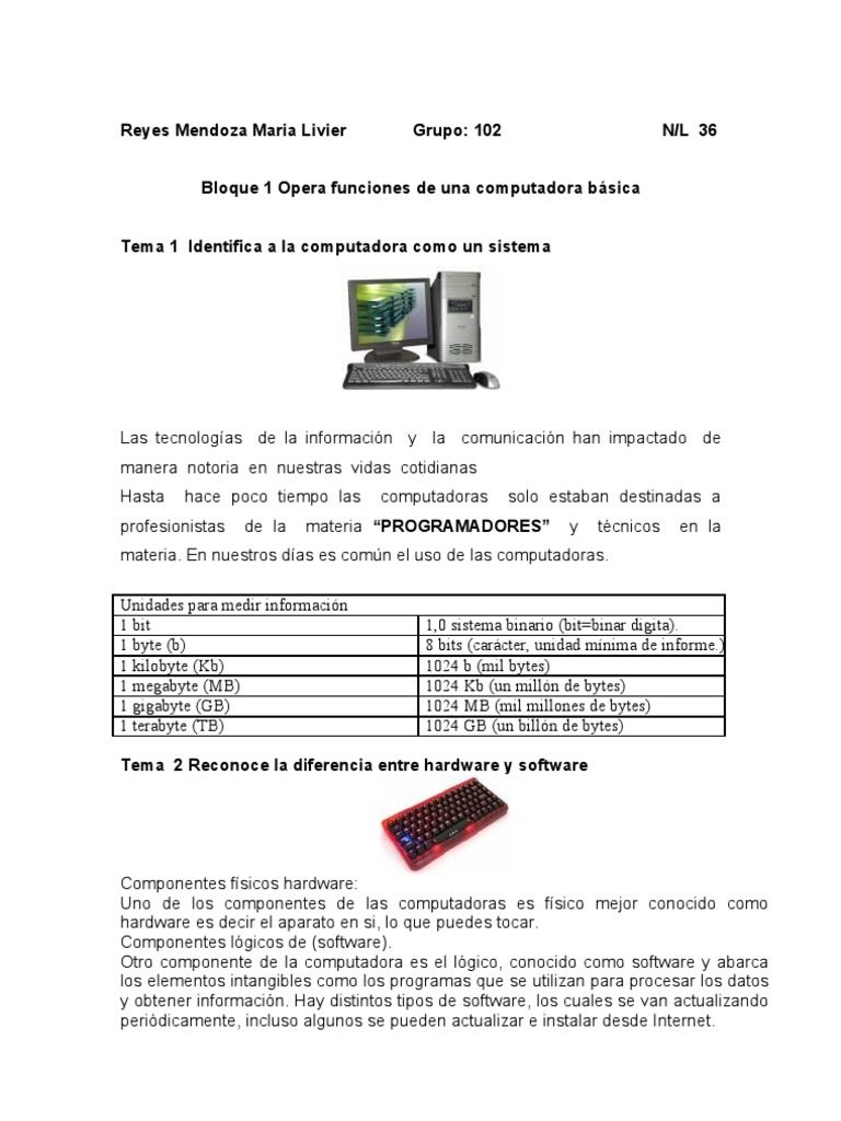 Informatica 1 Bachillerato Resumen Libro | PDF | Virus de computadora ...