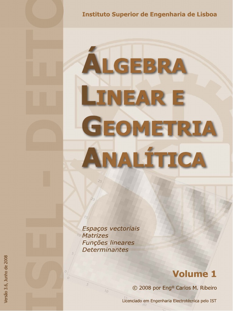 Algebra Linear e Geometria Analítica v.1 | PDF | Número complexo | Matriz (Matemática)
