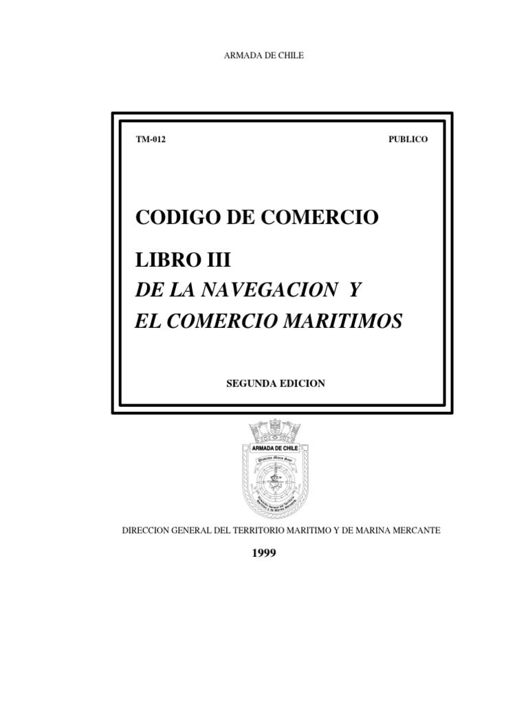 Codigo de Comercio, Libro Tercero | PDF | Propiedad | Pagos