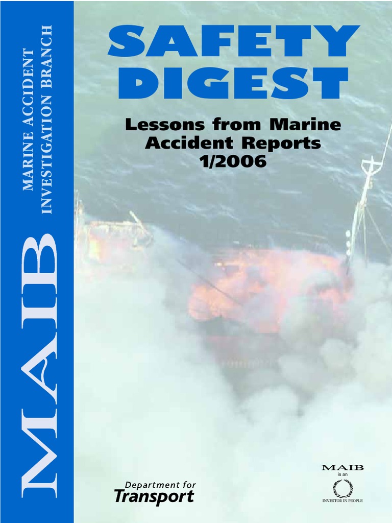 MAIB Summaries | PDF | Cunard Line | Sea Captain
