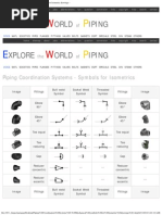 Isometric Piping Symbols | PDF | Home Appliance | Hydraulics