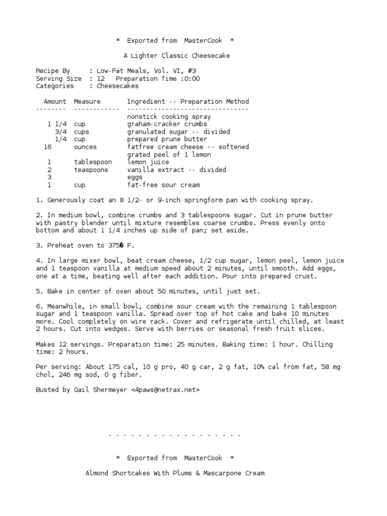 Recipe Collection 69 PDF | PDF | Foods