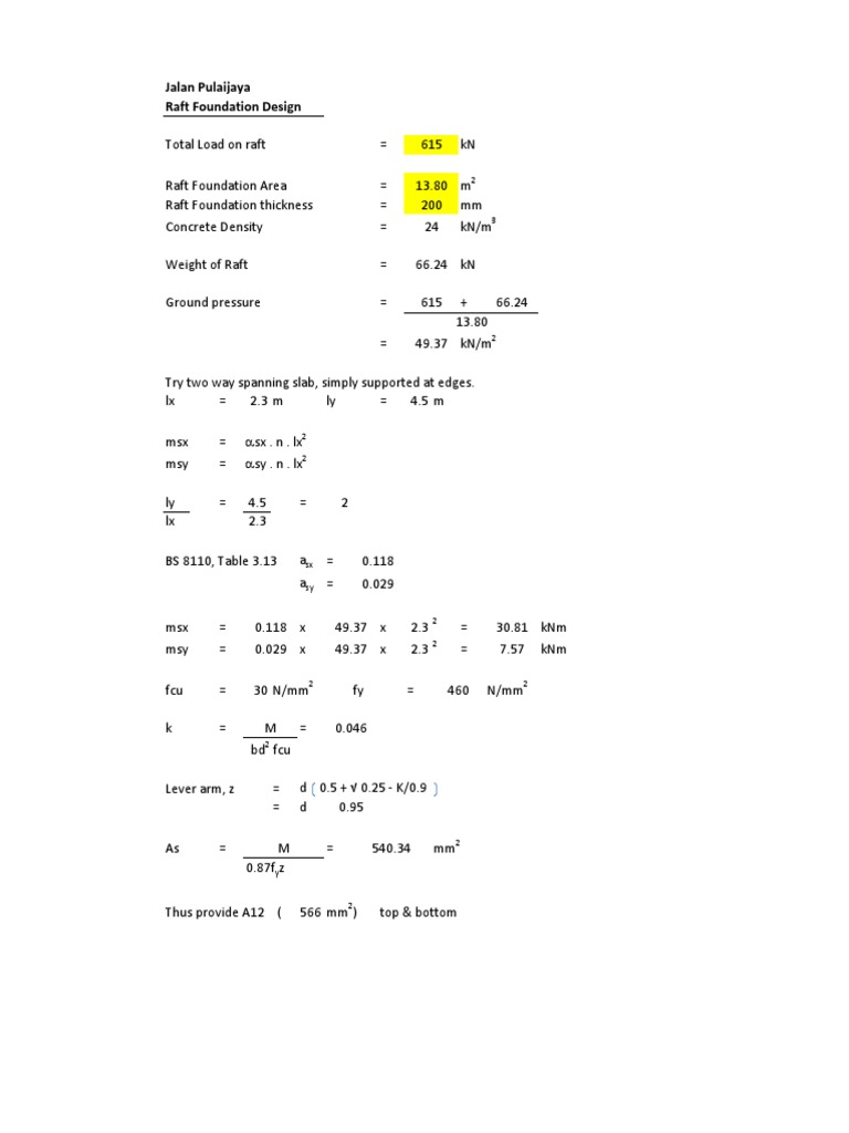 Raft Foundation Teratai | PDF | Science & Mathematics