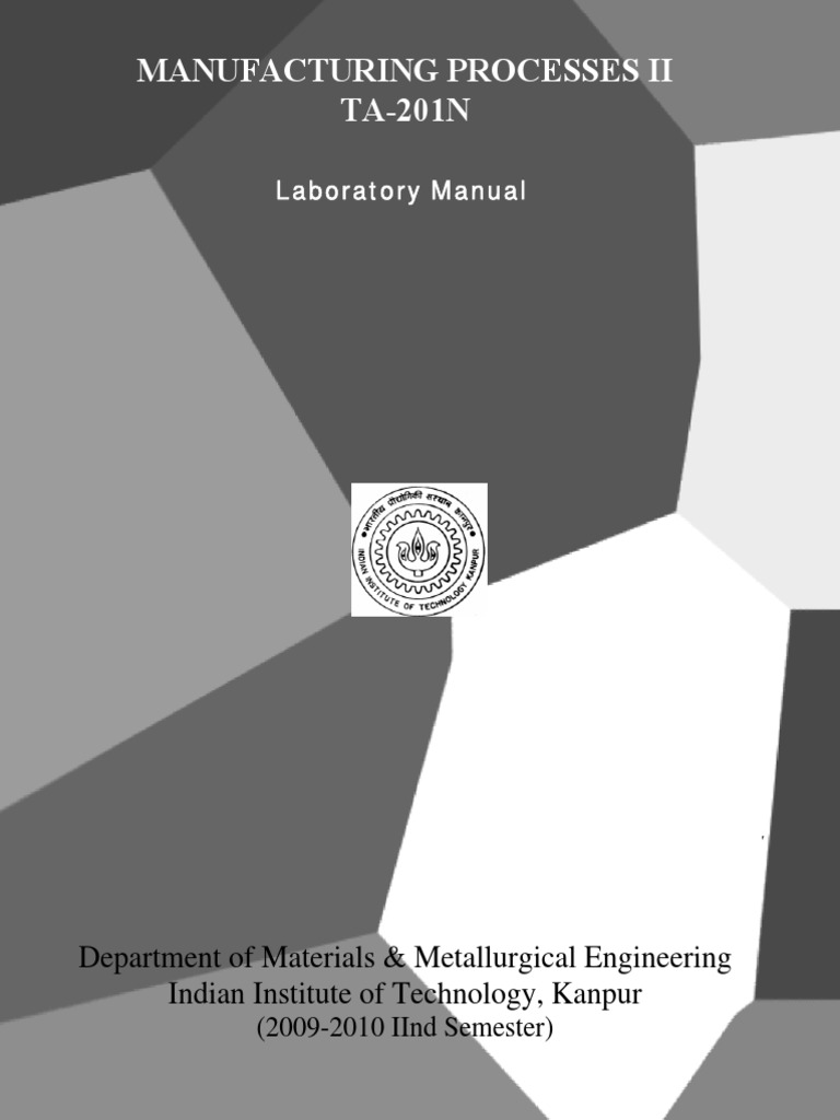 Foundry Lab Pdf Casting Metalworking Welding