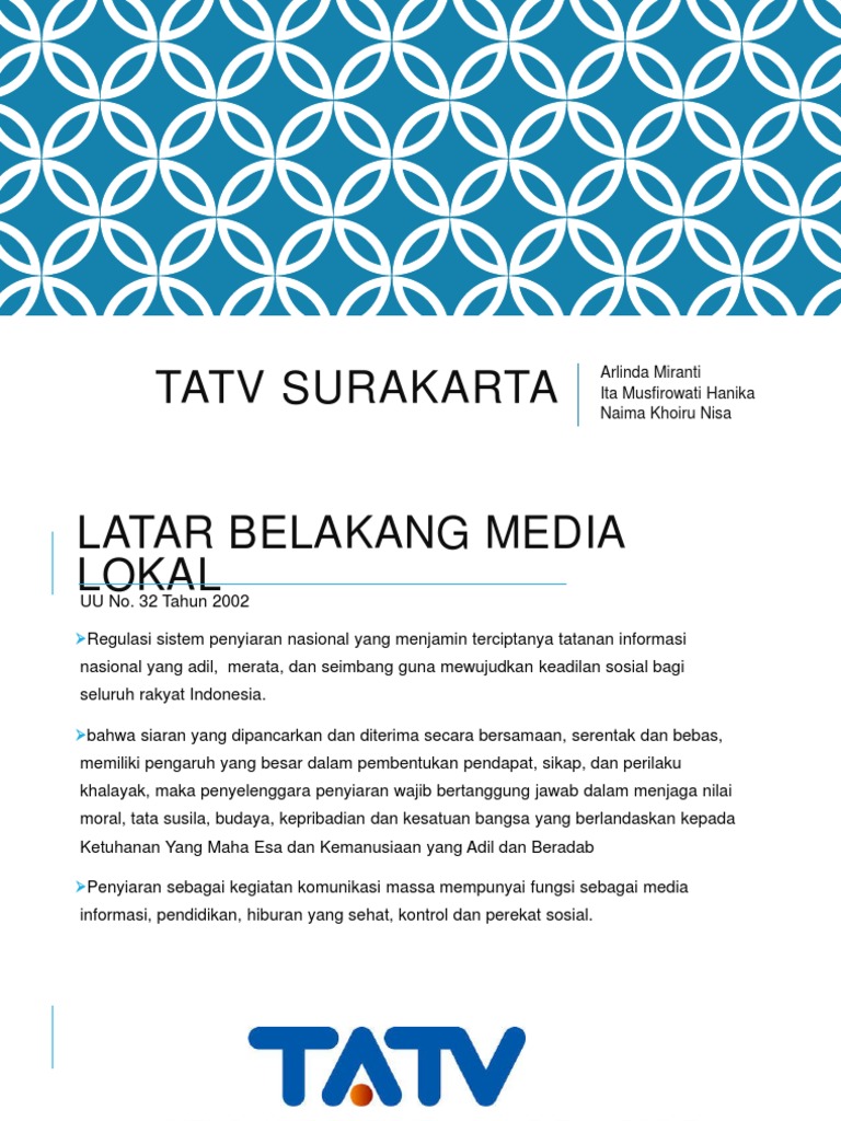 Tatv Surakarta | PDF | Perjalanan
