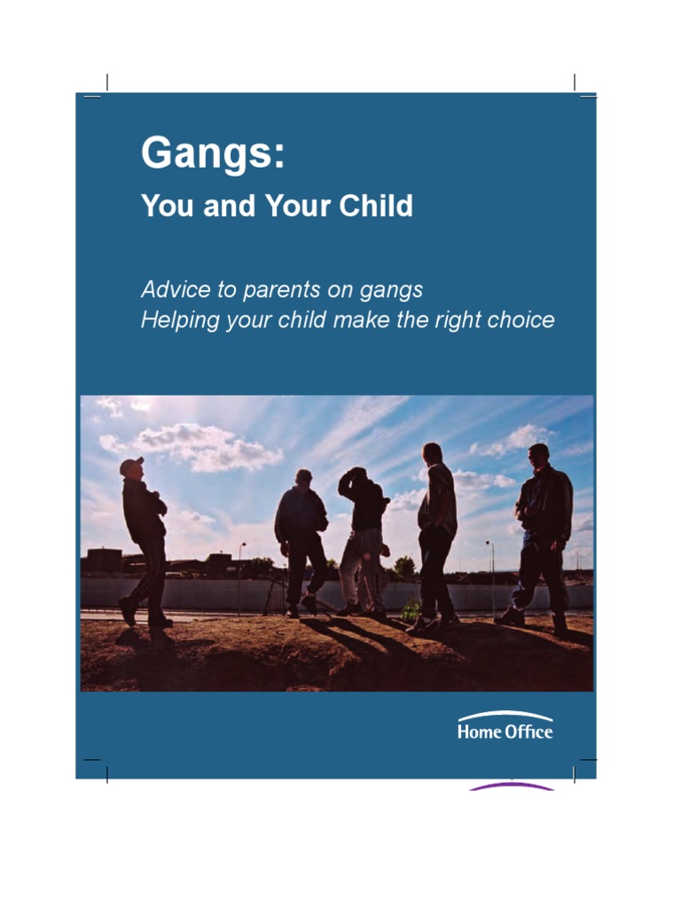 Gangs You and Your Child | PDF | Gang | Robbery