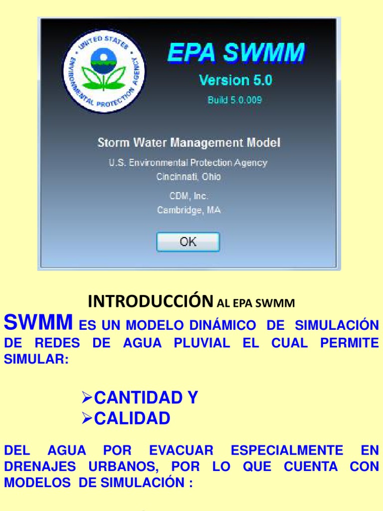 Programa Swmm | Desembocar (Hidrología) | Precipitación