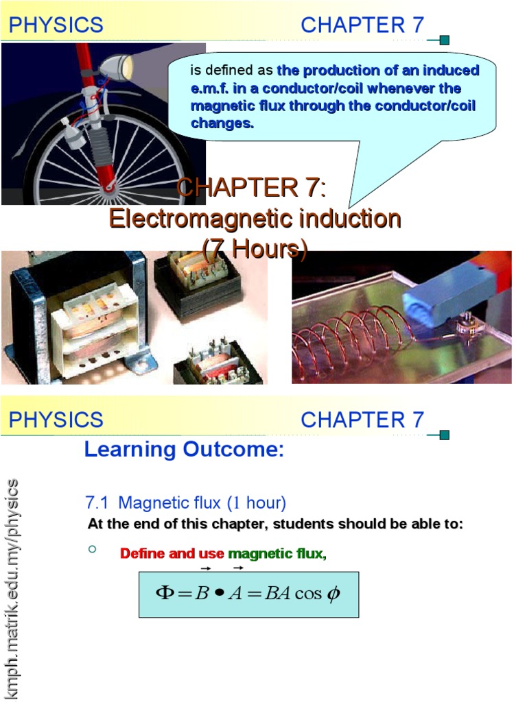 Electromagnetic Induction Basics | PDF | Electromagnetic Induction ...