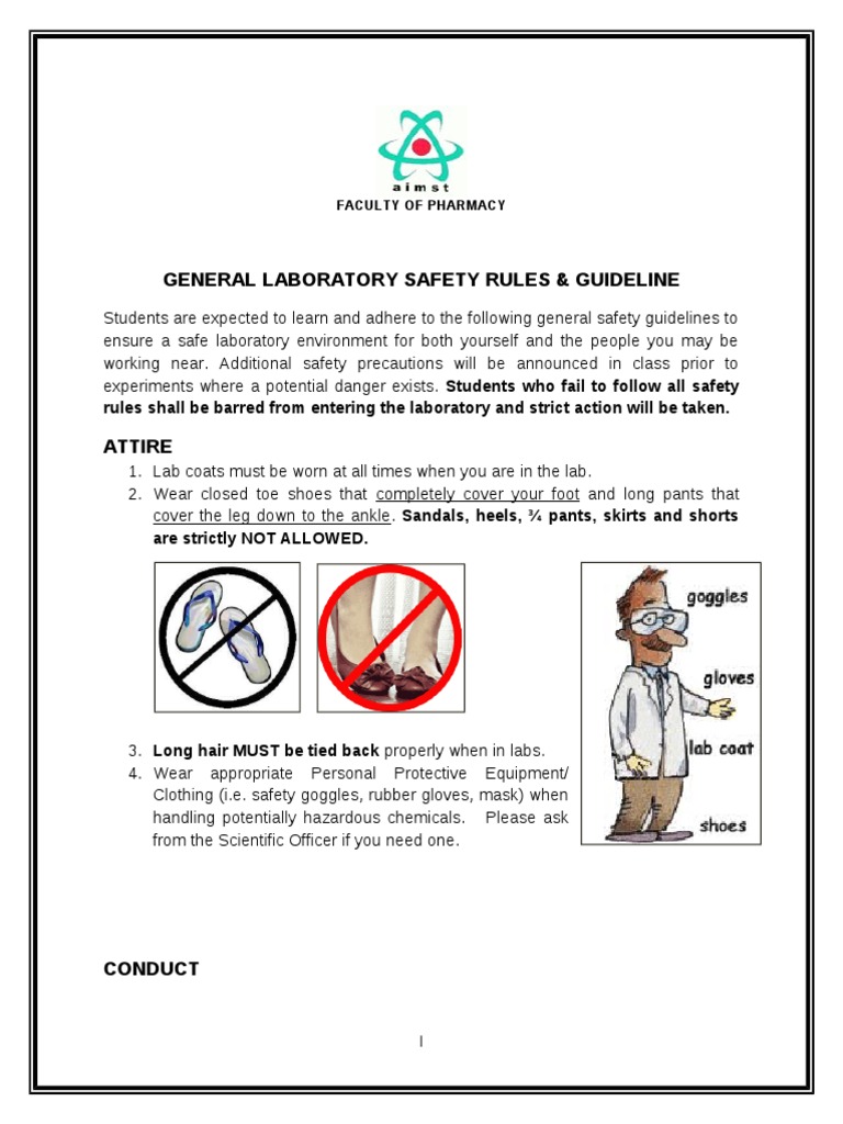 General Safety Rules | PDF