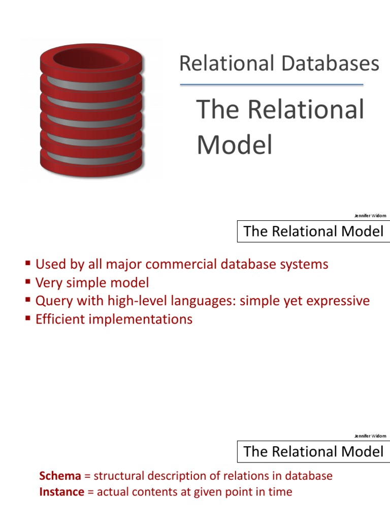 Relational Model | PDF | Relational Model | Databases