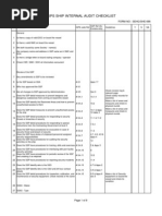 MLC Inspection Checklist | PDF | Sailor | Occupational Safety And Health