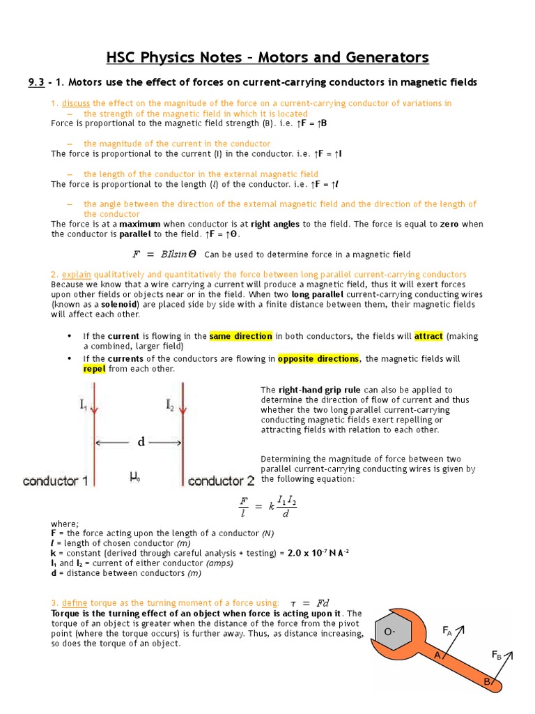 Motors And Generators Pdf Electromagnetic Induction Transformer