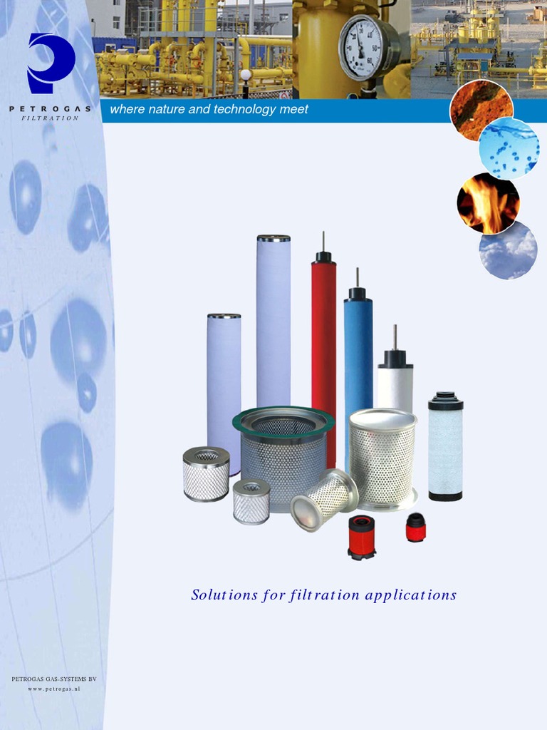 Petrogas Filtration Catalogue | PDF | Aerosol | Filtration