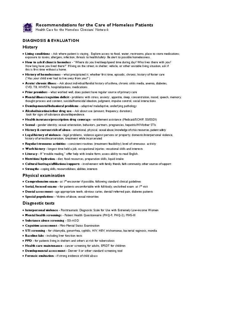 homeless care plan | Substance Abuse | Homelessness