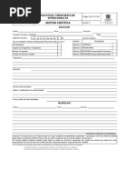 4 Form. 007 INTERCONSULTA | PDF | Medicina | Cuidado de la salud