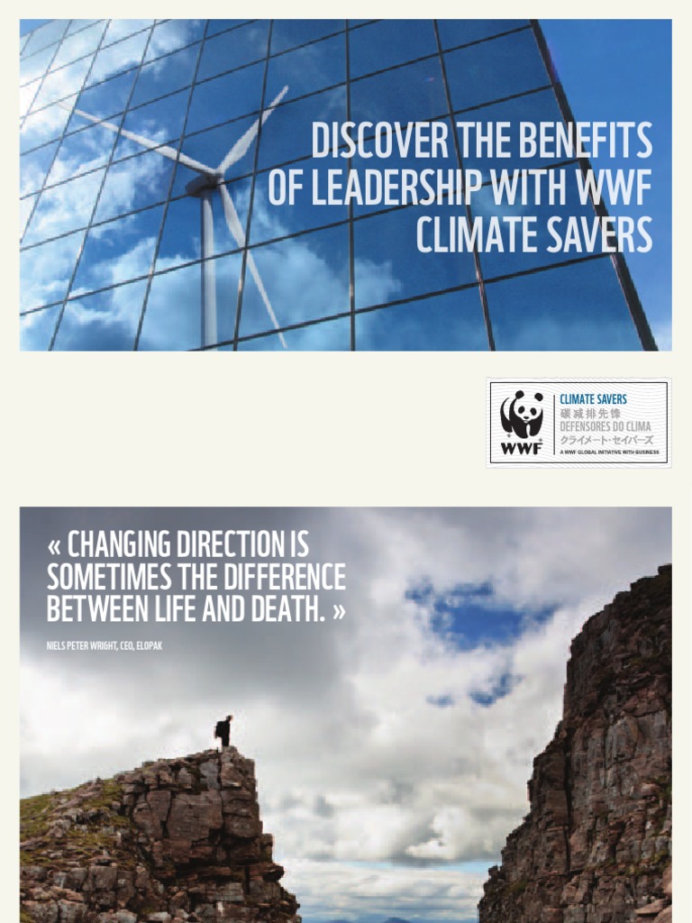 A5 Brochure Climate Savers | PDF | Low Carbon Economy | Greenhouse Gas