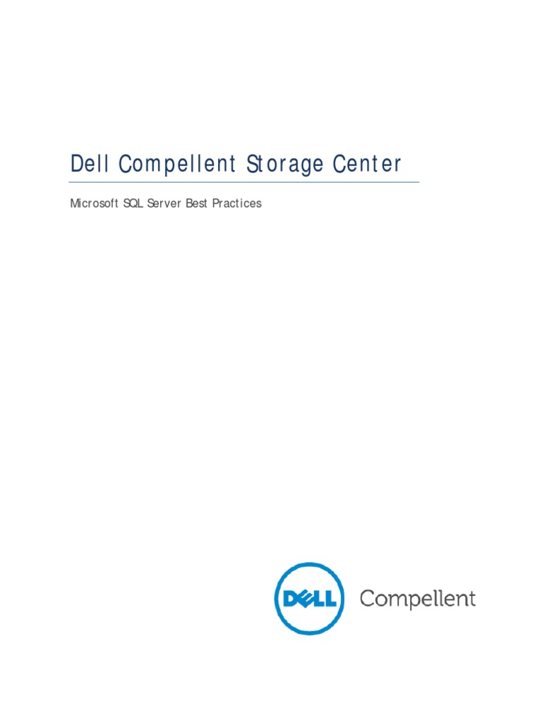 Dell Compellent Microsoft SQL Server Best Practices | PDF | Solid State ...