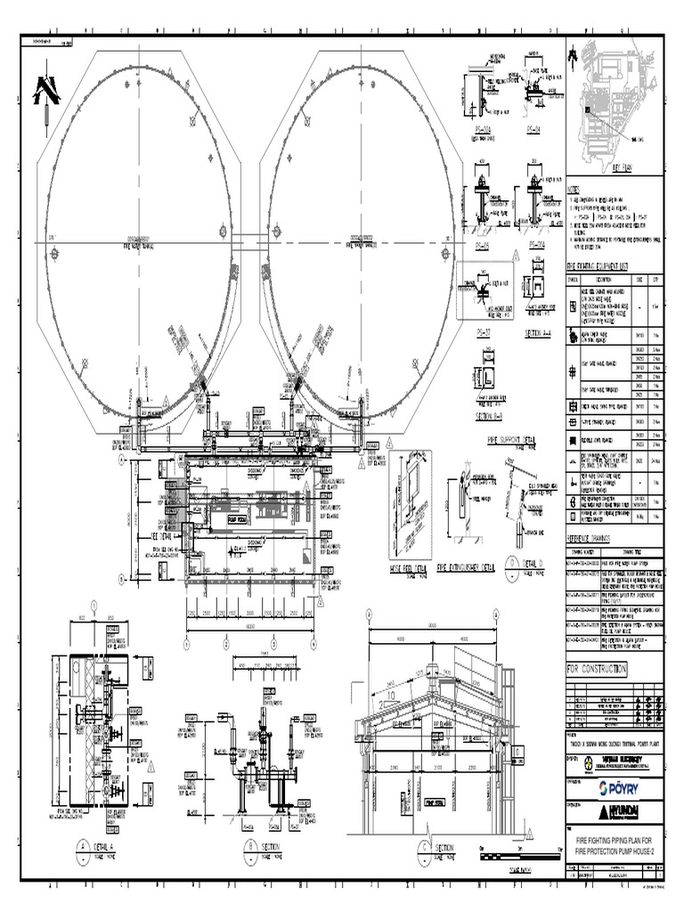 Md1-0-F-750!23!00146 Fire Fighting Piping Plan For Fire Protection Pump ...