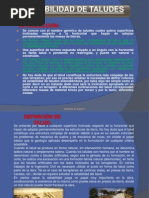 Definición de Talud | PDF
