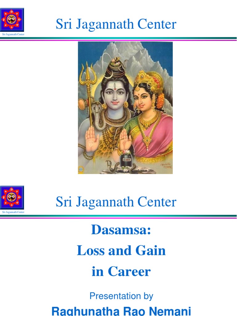 Dasamsa-Loss and Gain in Career | PDF | Hermeticism | Divination