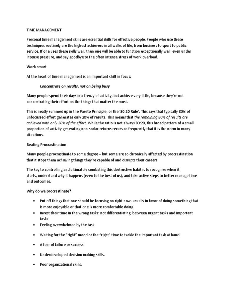 Time Management & Communication Skills | PDF | Goal | Goal Setting