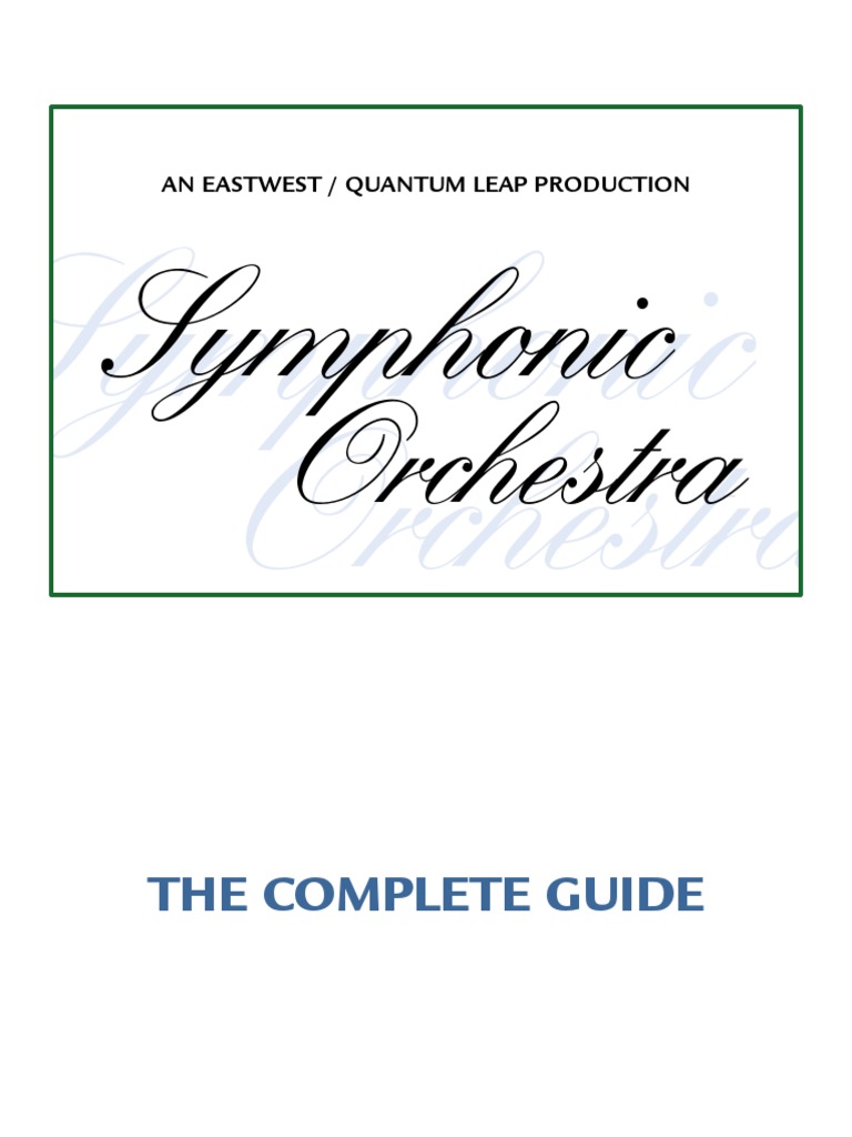 The Complete Guide For EWQLSO | PDF | String Instruments | Violin
