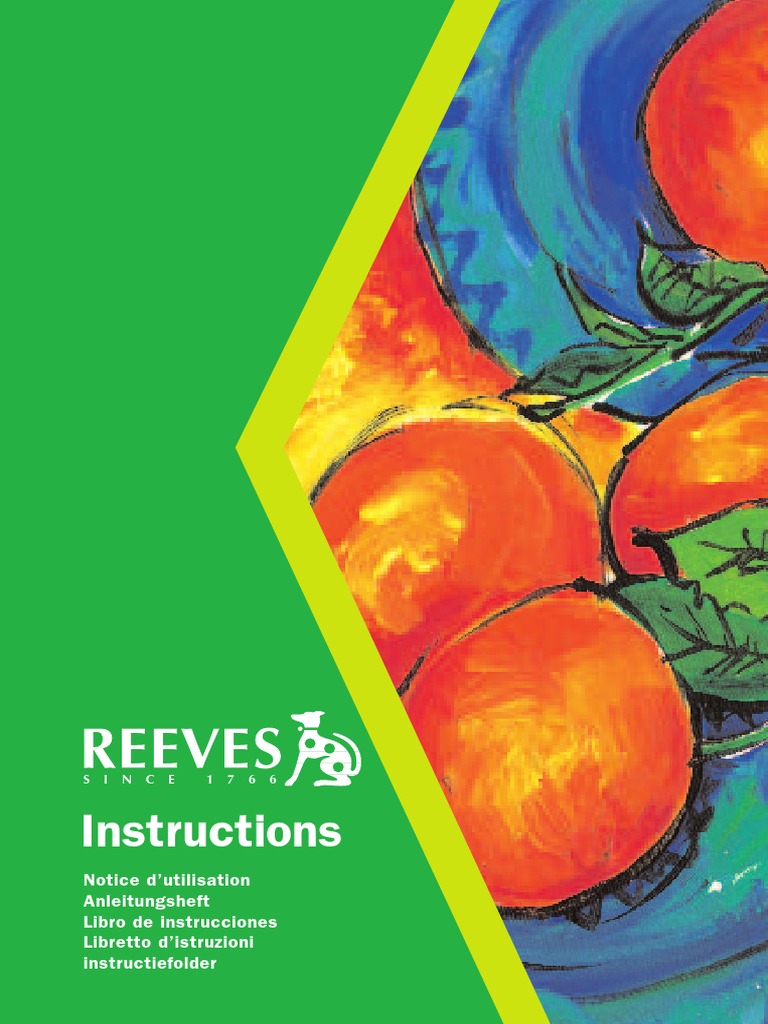 Beginner's Guide to Reeves Acrylics | PDF | Watercolor Painting ...
