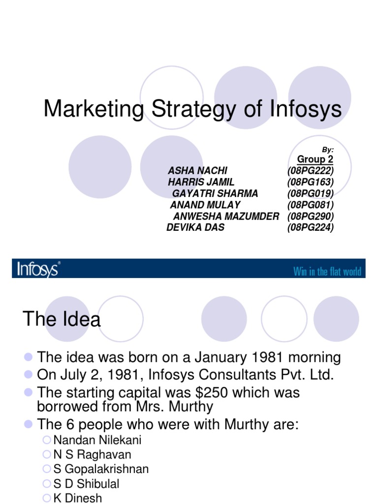 Marketing Strategy of Infosys | Download Free PDF | Outsourcing ...