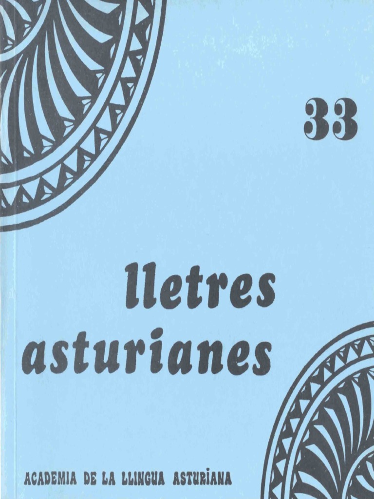 Lletres Asturianes 33 Pdf