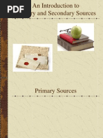 Types of Historical Sources Explained | PDF | Primary Sources