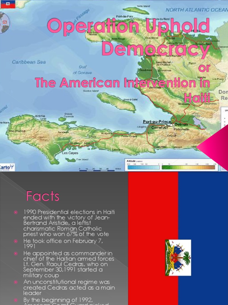 Operation Uphold Democracy | PDF | Haiti | Peacekeeping
