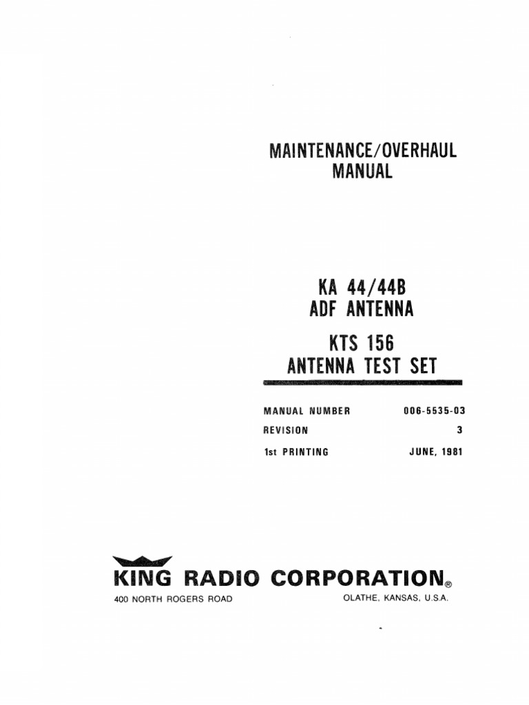 KA 44B Maintenance | PDF | Amplifier | Field Effect Transistor