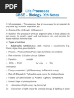 Form 4 Biology Notes Overview | PDF