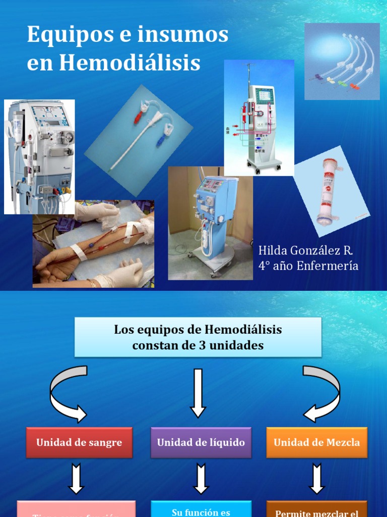 Equipos e Insumos en Hemodiálisis | Hemodiálisis | Diálisis