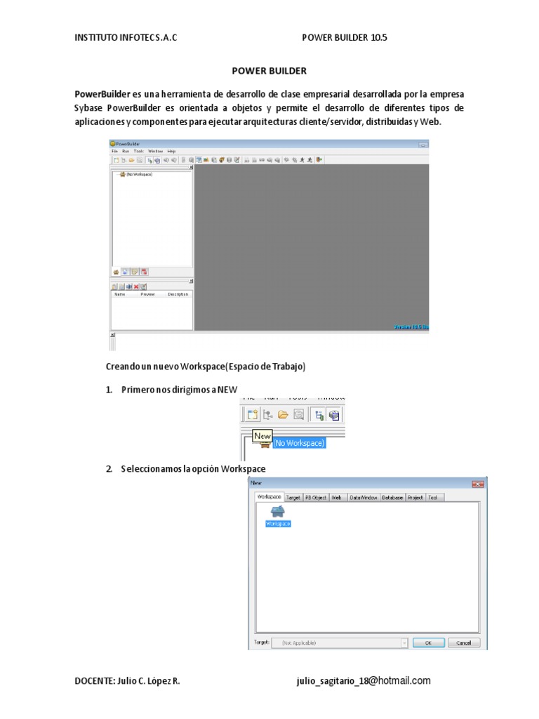 Power Builder | PDF | Software | Informática