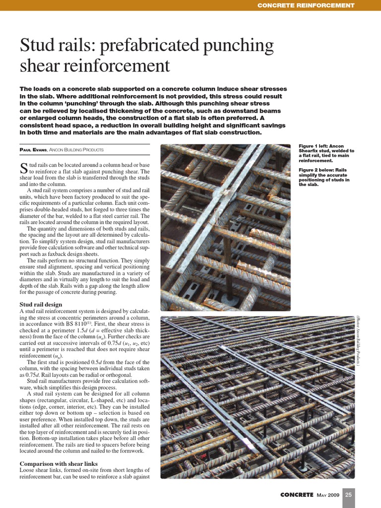 Stud Rails | PDF | Column | Track (Rail Transport)