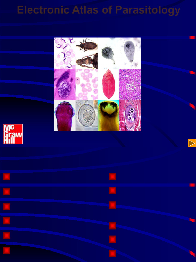 Electronic Atlas of Parasitology | PDF | Plasmodium | Plasmodium Falciparum