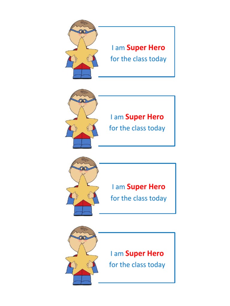 Super Hero | PDF